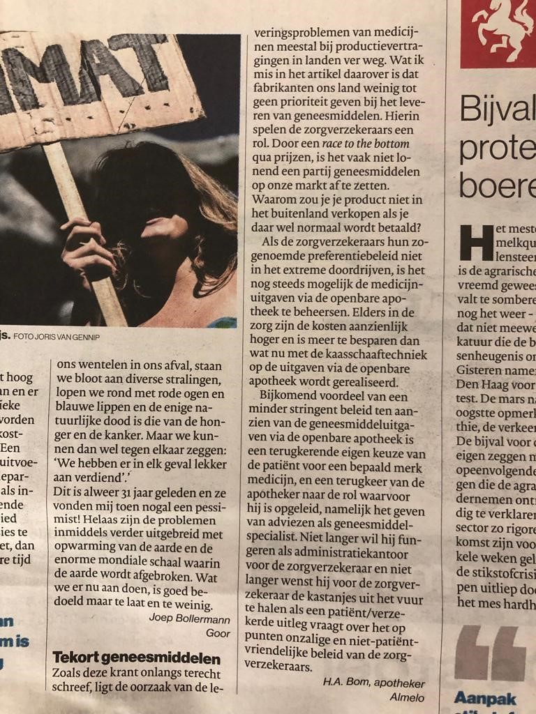 Onze leden in het nieuws! | Twentse Apothekers Organisatie